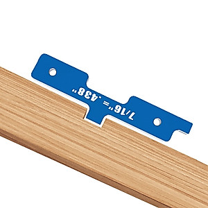 Yiranok Setup Block Height Gauge Set - Precision Aluminum Router Table Set Up Bars - 7 Pcs Table Saw Accessories Miter Gauge Tools - Gift Choice for Carpenter, Construction, Woodworking, DIY Handyman