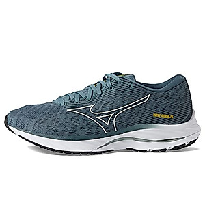 Mizuno Men's Wave Rider 26 | Neutral Running Shoe | Goblin Blue/Vaprous Grey | US 10.5
