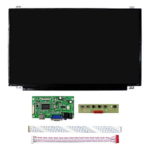 VSDISPLAY 15.6" IPS LCD Screen 15.6 inch 1920X1080 B156HAN01.2 with HD-MI VGA LCD Controller Board Driver Board