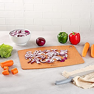 Restaurantware Nature Tek Kraft Wood Fiber Cutting Board - 17 1/4" x 12 3/4" - 1 count box
