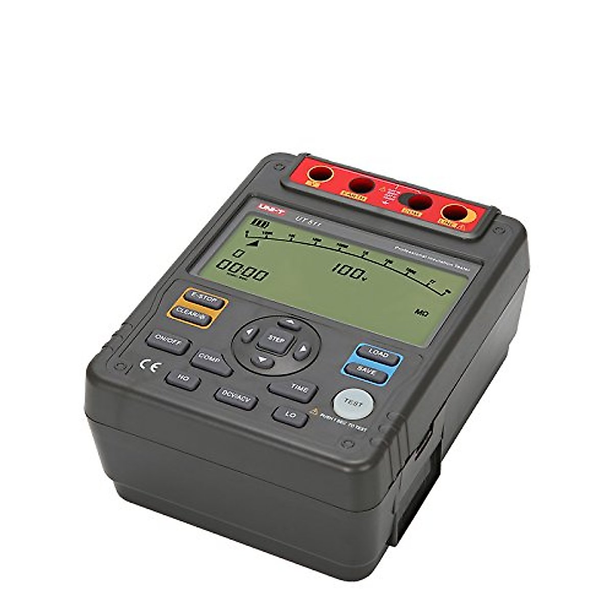 UNI-T UT511 Insulation Resistance Tester 100V/250V/500V/1000V 0%～20% High-Voltage PI DAR Tester