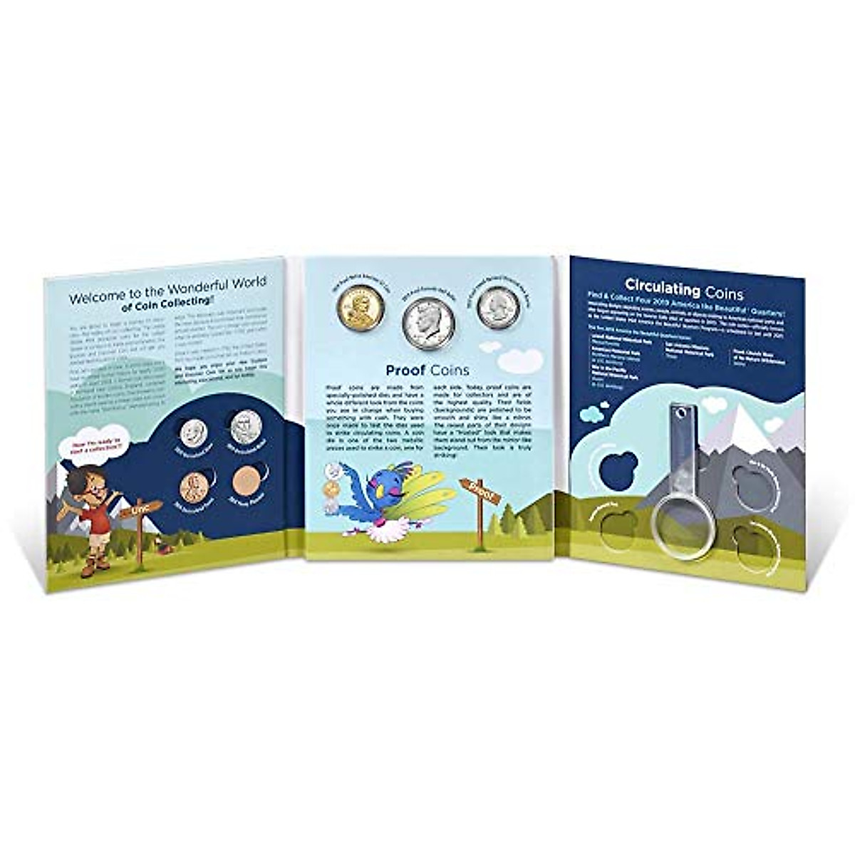 Coin Starter Kit & Activity Book for Kids - Explore & Discover Set