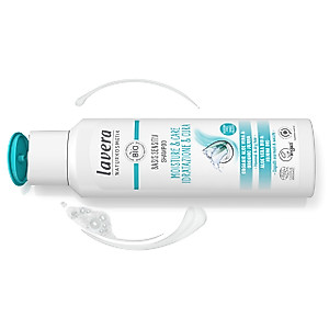 lavera Shampoo Basis Sensitiv Moisture and Care • Moisturising Shampoo • Hair Care • Natural Cosmetics • Vegan • Certified • 250ml