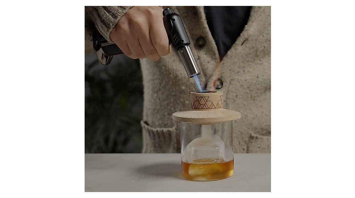 Viski Alchemi Smoked Whiskey Cocktail Kit - Torch & Glass