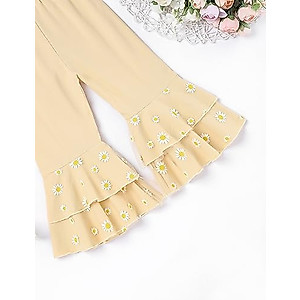 FoWear Toddler Girl Clothes Toddler Girl Outfits Lace Tops Lace Pants Baby Boy White Outfit Fall Baby Girl Clothes 18-24M