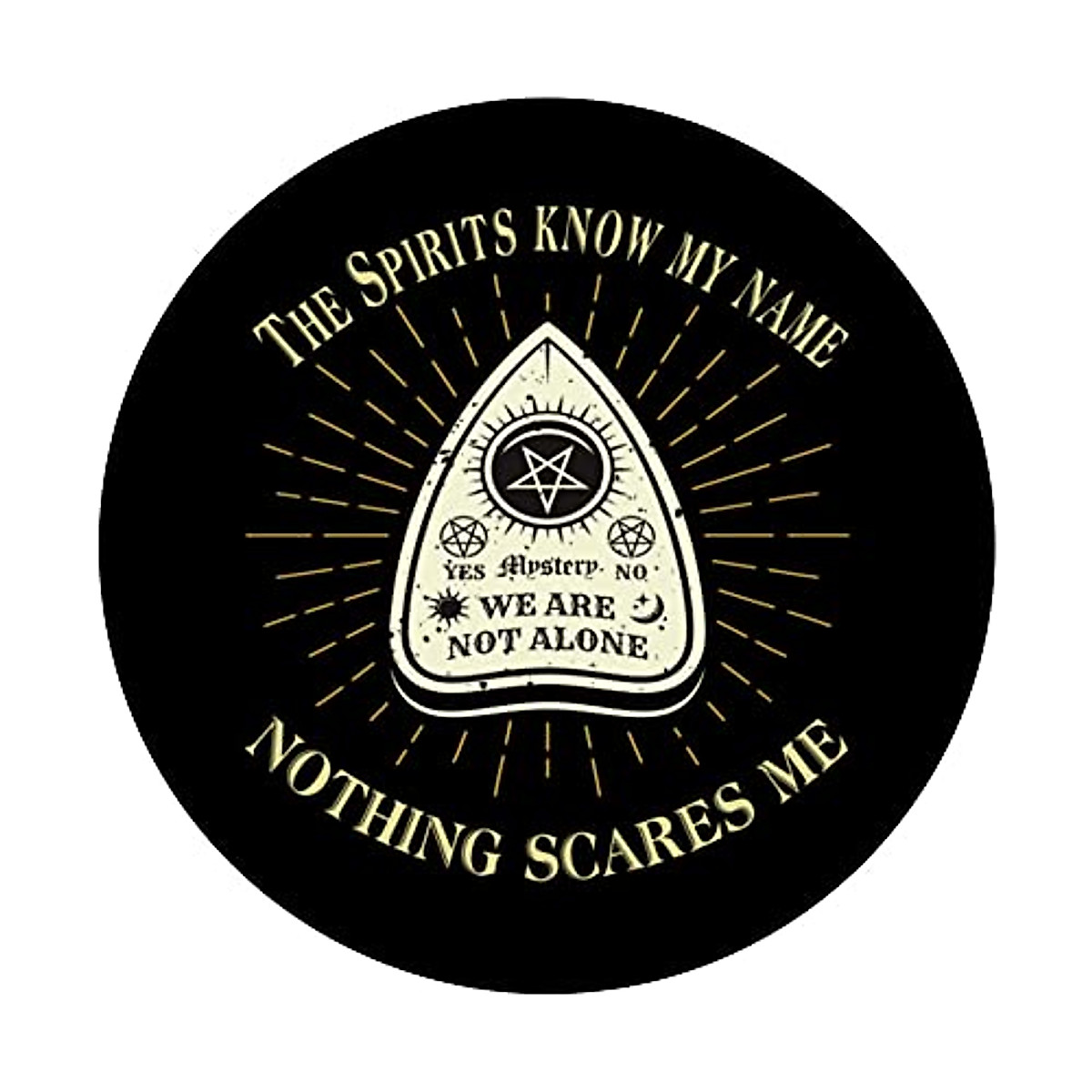 Spirits Nothing scares me Ghost Hunter gear PopSockets Swappable PopGrip