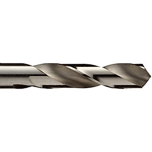 Chicago Latrobe 69901 157 Series High-Speed Steel Short Length Drill Bit Set with Metal Case, Bright Finish, 118 Degree Conventional Point, Letter Size, 26-piece, A - Z