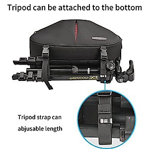 CADeN Camera Bag Sling Shoulder Bag Camera Case Waterproof with Rain Cover Tripod Holder, Compatible for DSLR/SLR Cameras (Canon Nikon Sony Pentax) and Accessories Shoulder Camera Bag