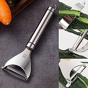 MEKBOK Vegetable Fruit Peeler - Ultra Sharp Stainless Steel Peeler for Potato Apple Carrot and Veggies