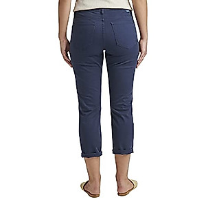 JAG Jeans Women's Cecilia Mid Rise Skinny Jeans, Navy, 10