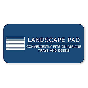 Roaring Spring Wide College Ruled Landscape Legal Pad, 11" x 9.5" 75 Sheets, White