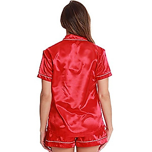 Just Love 6711-RED-L Shorts Set for Women