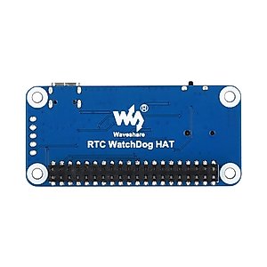 Waveshare RTC WatchDog HAT for Raspberry Pi Auto Reset High Precision RTC Real time clock Compatible with Jetson Nano
