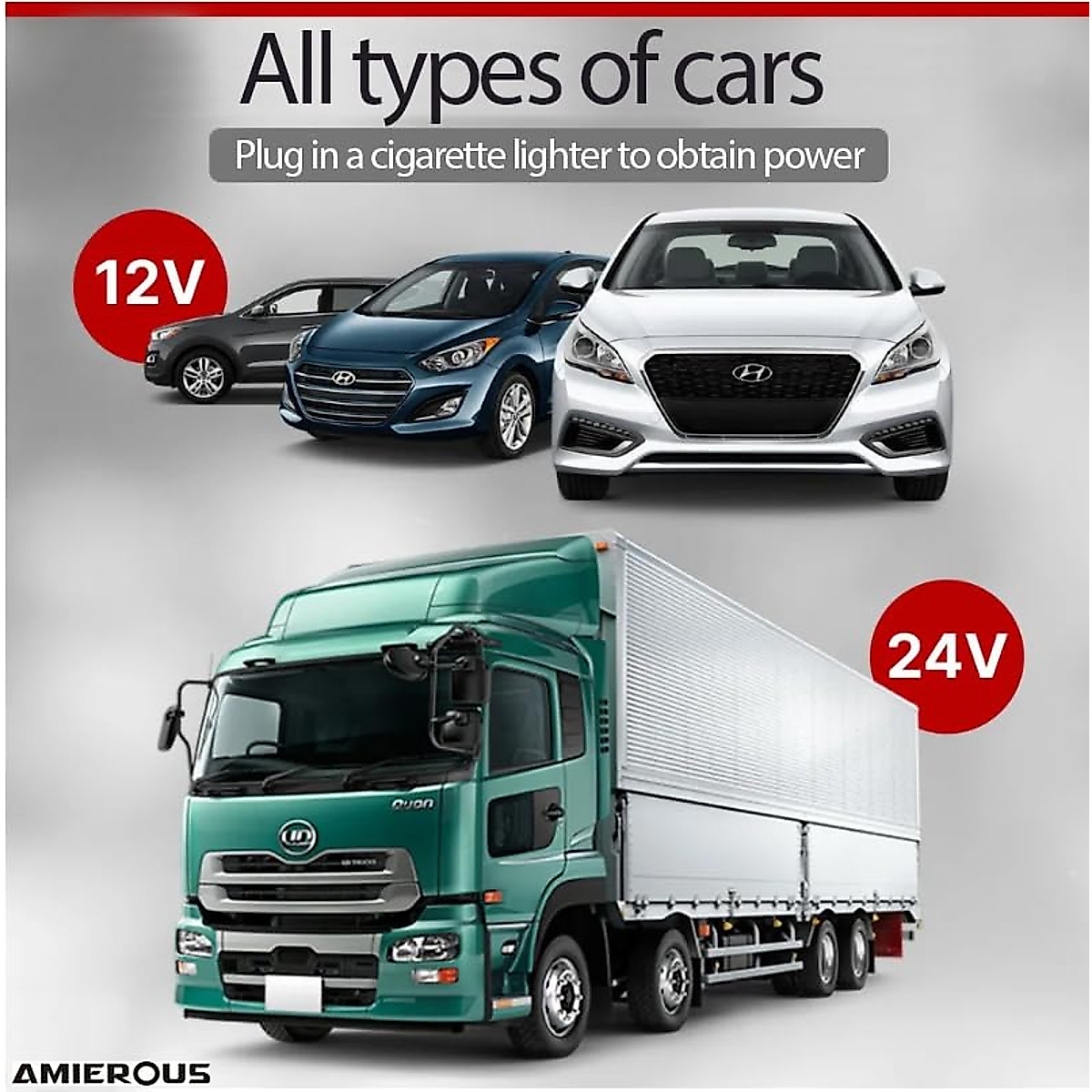 AMIEROUS 1.6L rice cookers (car cooker 12v-24v Gold)