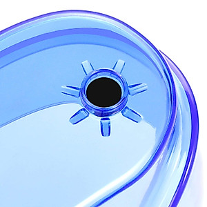 [Improved design] Replacement Part Reservoir Valve Rubber Gasket for Waterpik Ultra WP100 WP112 WP113 WP114 WP140 (Blue)