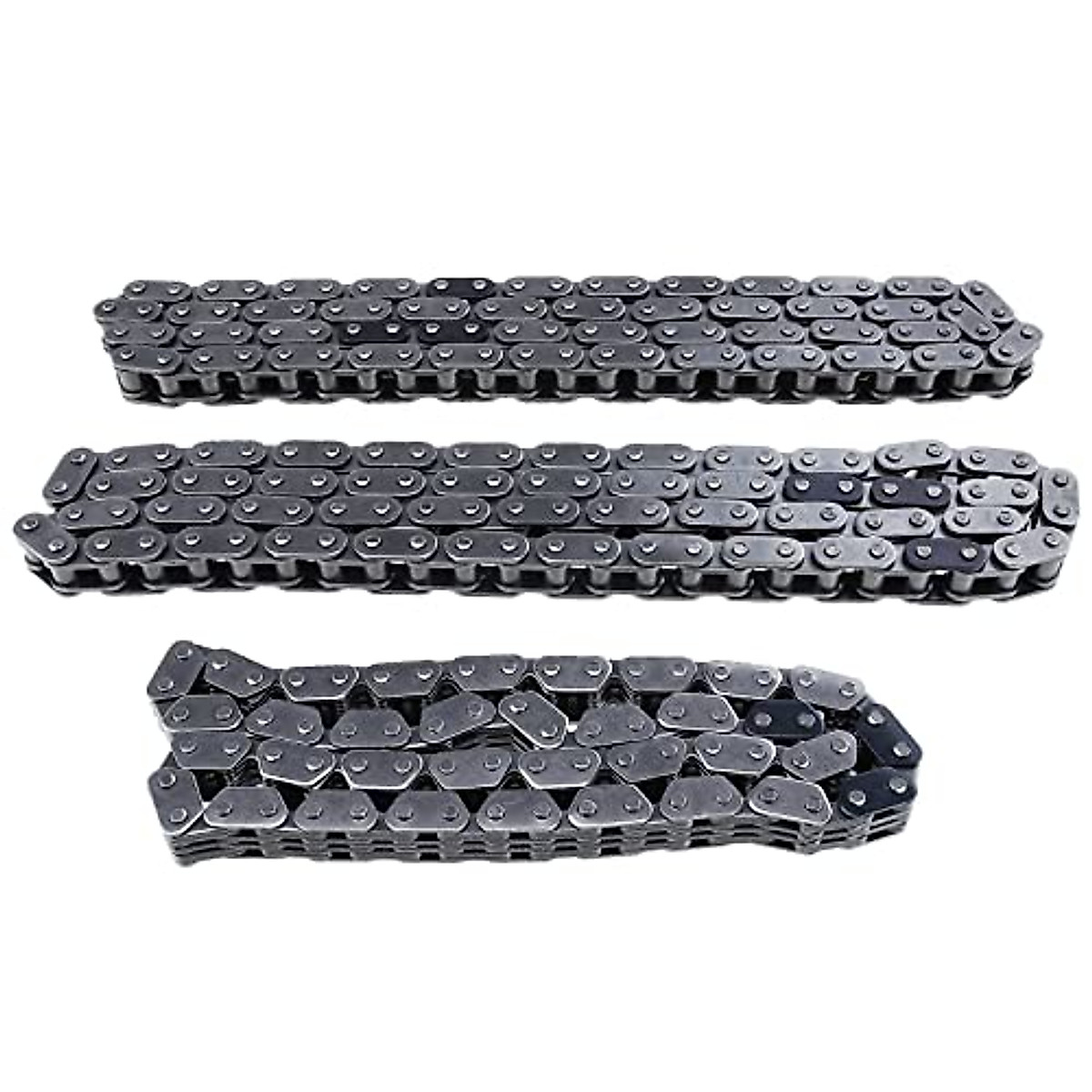 A-Premium Engine Timing Chain Kit W/Tensioner [fits SOHC, 6Cyl 3.7L] Compatible with Dodge Dakota, Durango, Nitro, Ram 1500 & Jeep Grand Cherokee, Commander, Liberty & Mitsubishi Raider & Ram Dakota