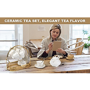 CHENP.HMC Coffee Mug Holder Mug Holders for Counter Coffee Rack Cup Holder Stand Dishes Organizer Steel Wire Rack Display Stand Service for Tea Cups