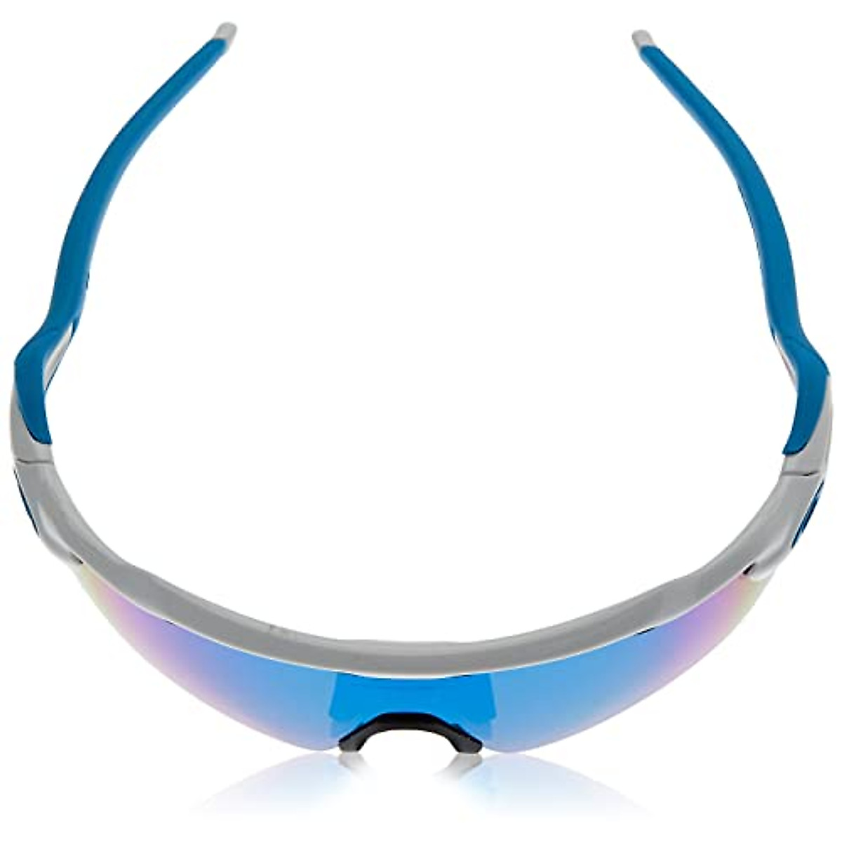 Oakley Men's OO9208 Radar EV Path Rectangular Sunglasses, Polished White Blue/Prizm Sapphire, 38 mm