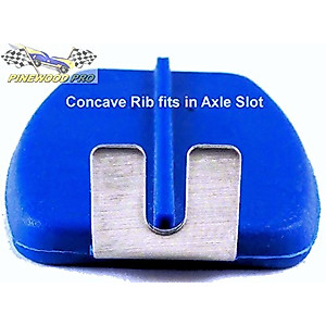 Pinewood Pro PRO Axle Inserter Guide from for Inserting axles in Pinewood Blocks