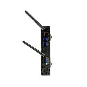 HP EliteDesk 800 G2 - Mini Desktop, Core i5 6500T 2.5 GHz, 8GB RAM, 256GB Solid State Drive, Internal WiFi, Windows 10 Pro 64bit, (Renewed)