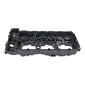 JDMSPEED New Engine Valve Cover with Gasket 11127570292 Replacement for BMW 335i 535i 2010-2017, 740i 740Li 2013-2015, X3 X5 X6 2011-2019 3.0L 264937 7570292 11-12-7-570-292 N55