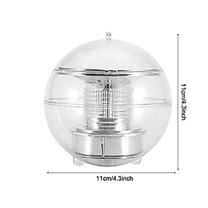 Floating pool light LED glowing pool ball light IP68 waterproof light glowing ball cordless pool night light with remote control pool hot tub pond garden lawn party decoration