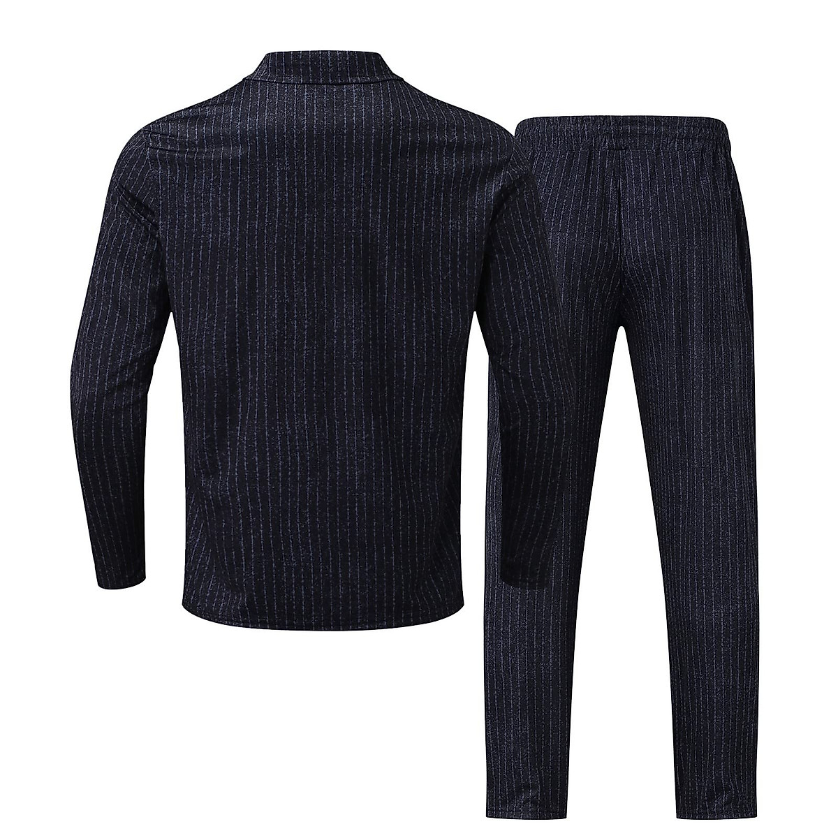 Men's Tracksuit 2 Piece Hooded Athletic Sweatsuits Hooded Jumpsuit Full Zip Rompers Overalls Lightweight Tracksuit with Pockets Athletic Comfy Sets Jogging Sports Jacket and Pants A725 Black