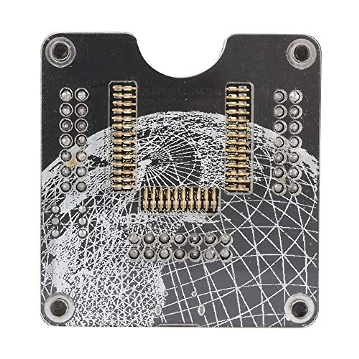 1 pcs ESP-WROOM-32 Adapter, Small Batch Test Burn Fixture Test Board Burn Fixture for ESP-WROOM-32 Minimum System Development Board 27g/1.0oz