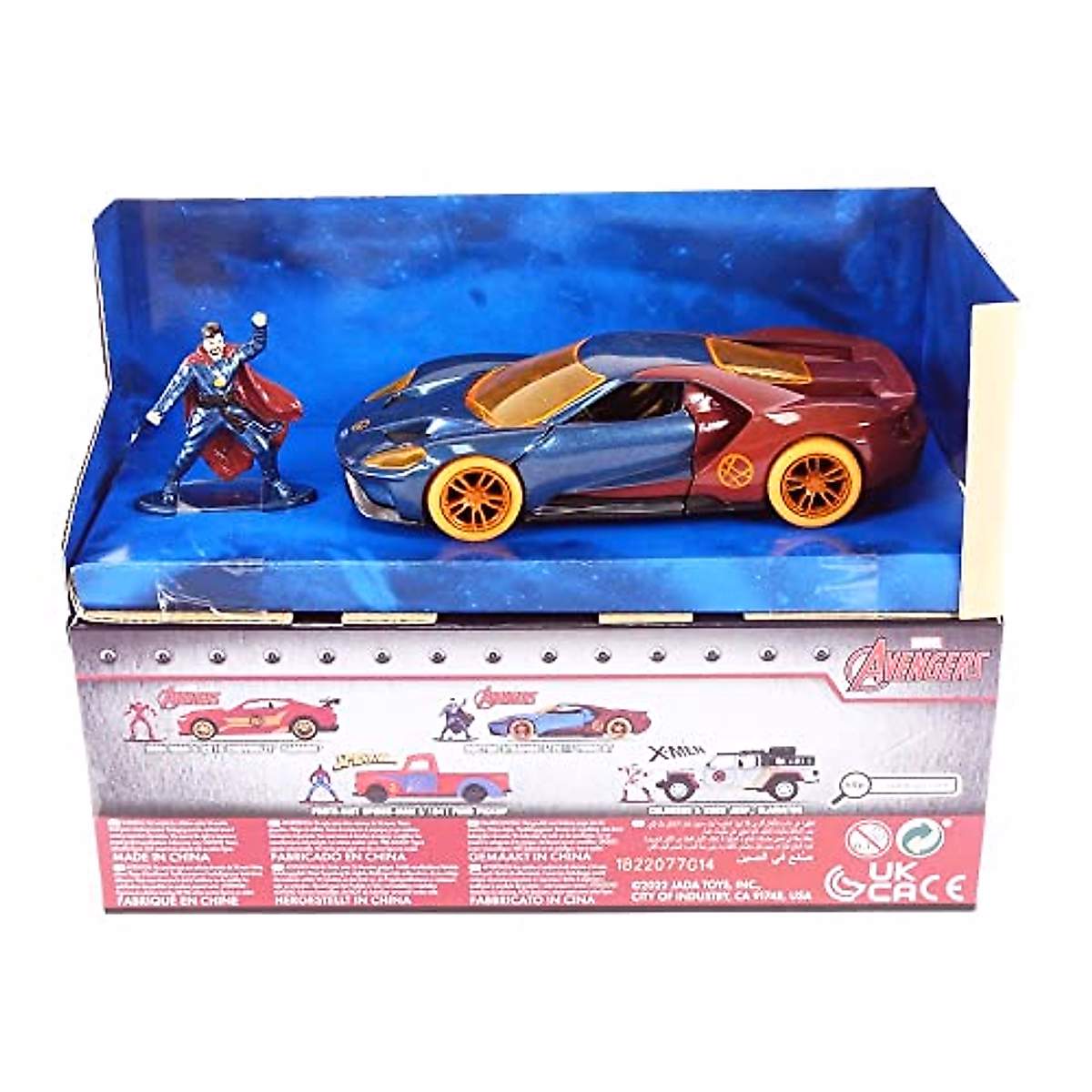 Jada Toys Ford Mustang W/DR Strange Nano FIG 1/32 Vehicle