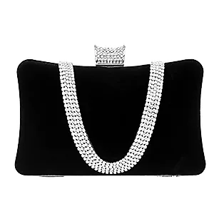 Suede Prom Cocktail Party Wedding Engagement Evening Bag Purse Clutch Pouch