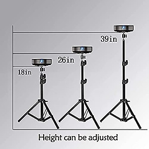 Projector Tripod Stand, 18" to 39" Portable Tripod Mount Floor Stand, Folding Floor Tripod Stand, Outdoor Stand for Projector,Camera, Webcam (Withstand 3 pounds 1.5kgs)