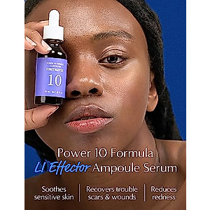 [K-Beauty] It'S SKIN Power 10 Formula LI Effector Ampoule Serum 30ml | Licorice Extract and Guaiazulene for Redness Relief and Soothing Acne Scars (1.01 fl oz)