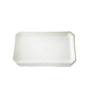 SKL Home Vern Yip Bamboo Lattice Tray, White