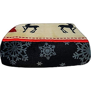 Infinity Republic Christmas Snowflake Super Plush Blanket - 50x60 Soft Throw Blanket - Perfect for Cuddle Season & Holiday Gifts!