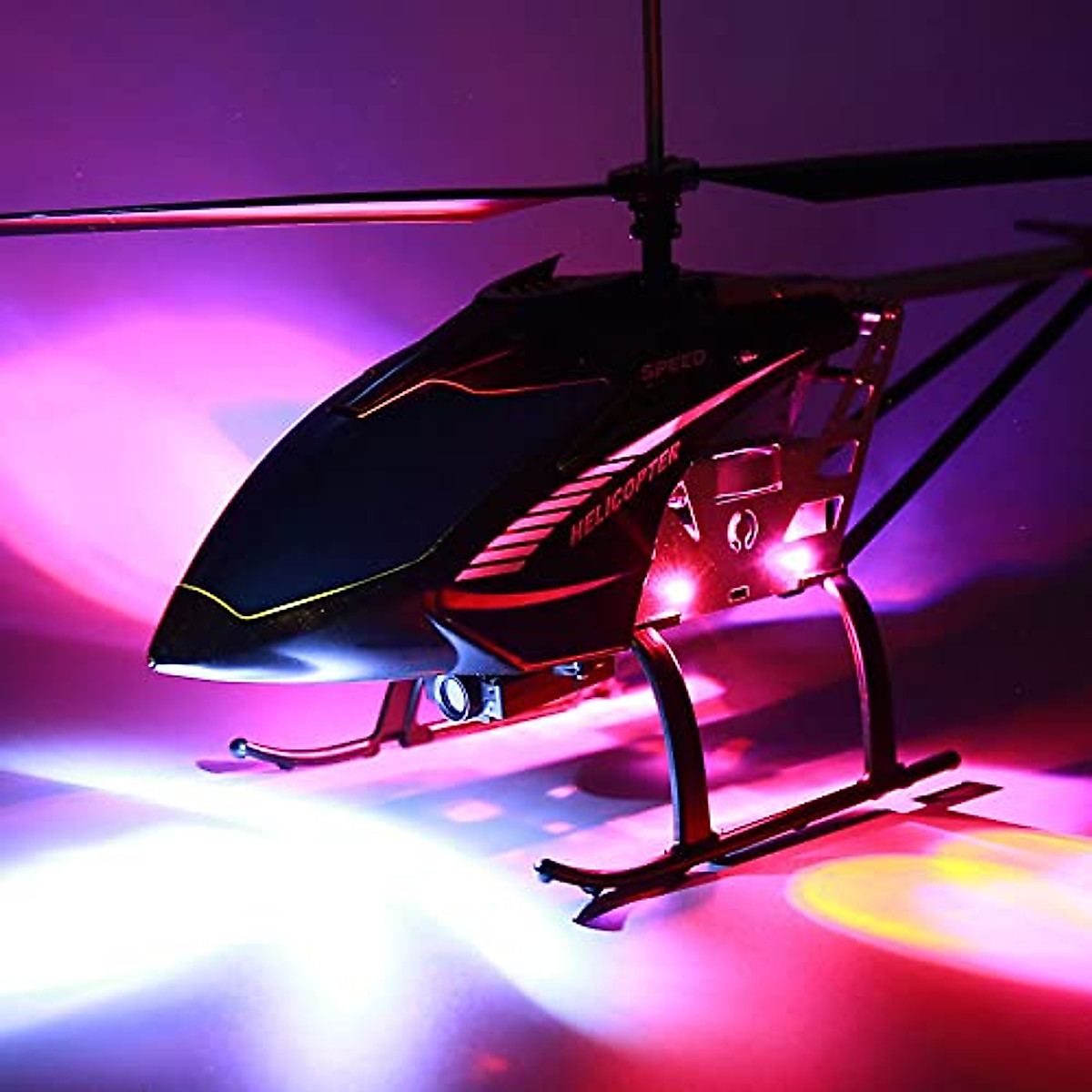 ZAVEIOP Large 50cm HD Camera RC Helicopter 4CH Pneumatic Fixed High Helicopter Alloy Body RC Plane Real-time Camera is Prepared to Take Off RC Glider Beginner Entry Level Flight Toy