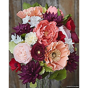 Lia Griffith Extra Fine Crepe Paper Folds Rolls, 10.7-Square Feet, Assorted Colors