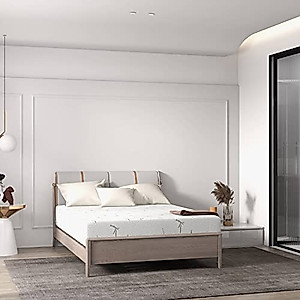 FONTOI Full Size Mattress in a Box, 10 inch Bed Mattresses Made in USA with Breathable Bamboo Cover, Cooling Gel Green Tea Memory Foam, Medium Firm (10IN-MDR-Full)