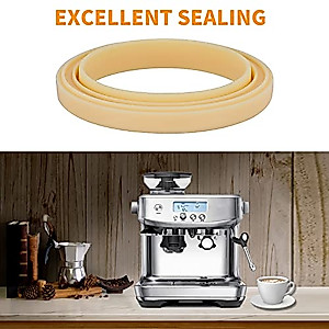 54mm Silicone Steam Ring, 2Pack Grouphead Gasket Replacement Part for Breville Espresso Machine 878/870/860/840/810/500/450/ Sage 500/870/875/880/810/878