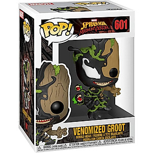 POP Marvel: Venom - Venomized Toddler Groot Funko Pop! Vinyl Figure (Bundled with Compatible Pop Box Protector Case) Multicolored 3.75 inches
