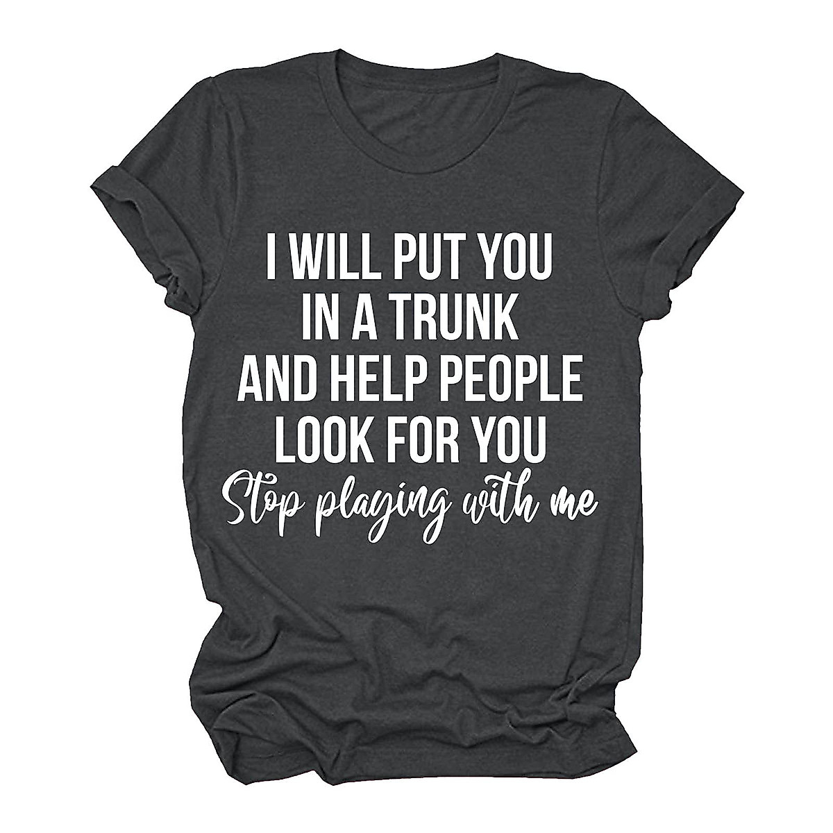 Cheifay Tank Tops Women 3XL Tall Funny Saying Shirts for Women Crew Neck Short Sleeve Tops Letter Print Going Out Tees Casual Workout Tshirt Tank Tops Women Workout