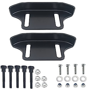 Masnln 76153-736-010 Skid Shoes Metal for Honda HS80 HS55 HS724 HS70 HS50 HSS724A Snowblower 76153-736-000 2PCS