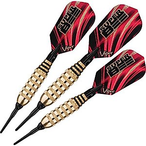 Viper by GLD Products Super Bee Soft Tip Darts: Brass, 16 Grams