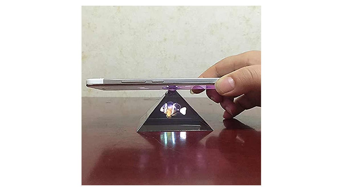 SDLAJOLLA Mini Holographic Projector - Portable 3D Home Theater