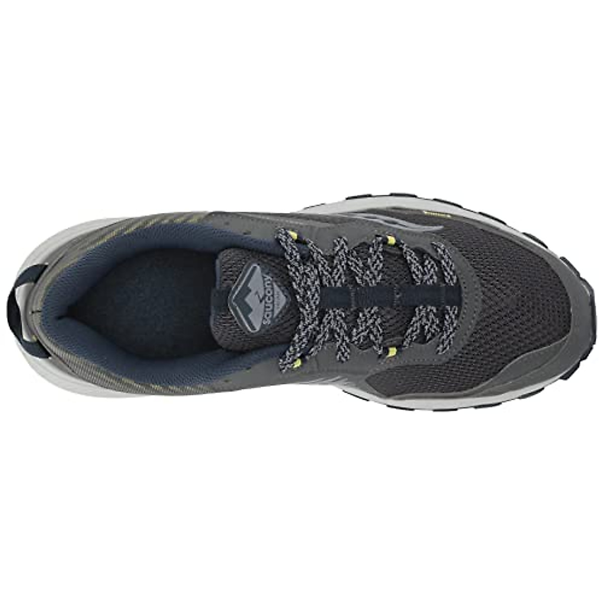 Saucony Women's Excursion TR15 Trail Running Shoe,Shadow/Sunblaze, 9 W