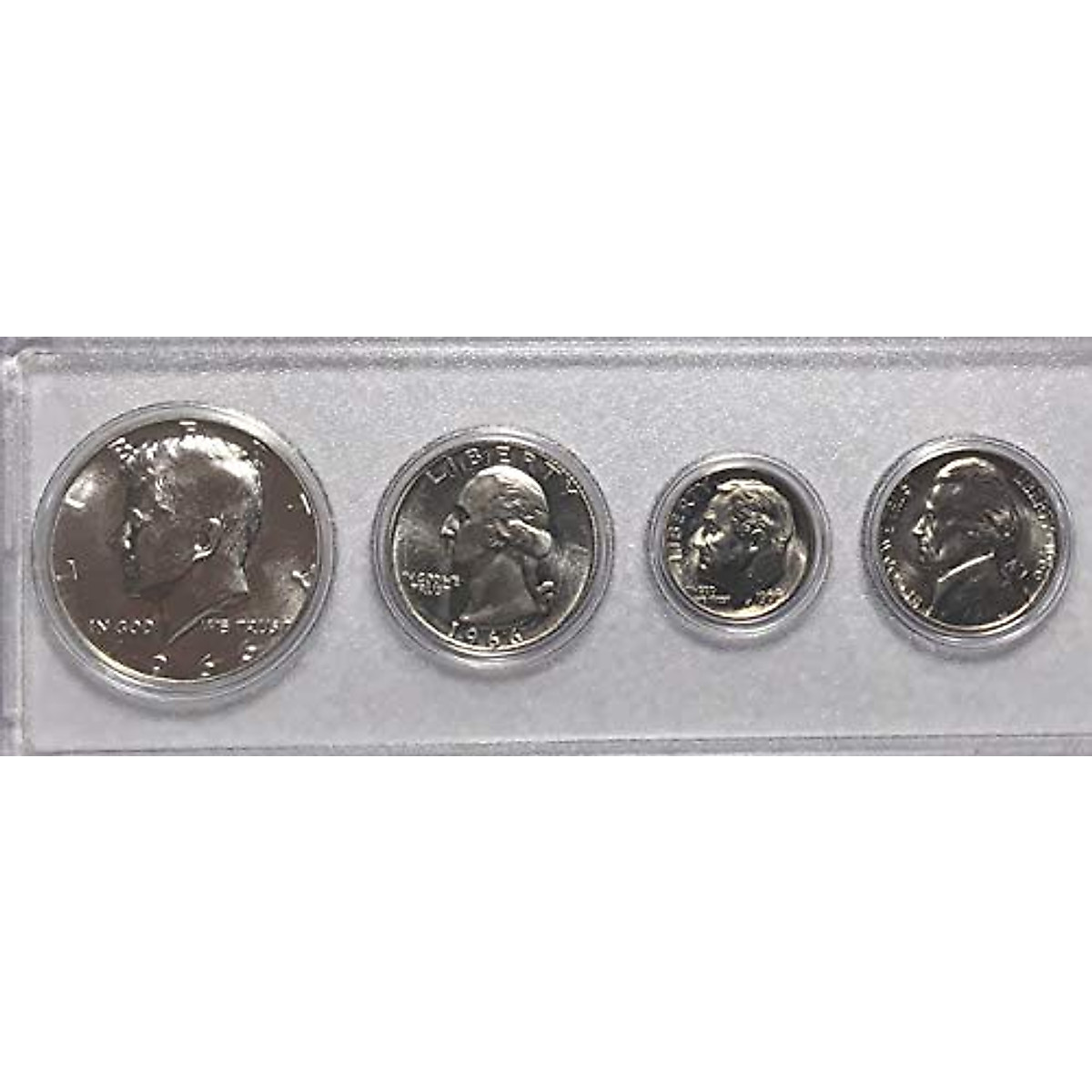 1966 P US Silver Mint Set Comes in Hard Case Uncirculated