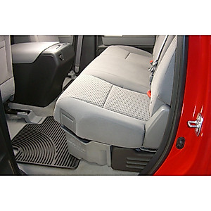 DU-HA Under Seat Storage Fits 07-21 Toyota Tundra Double Cab without Subwoofer, Dk Grey, Part #60052