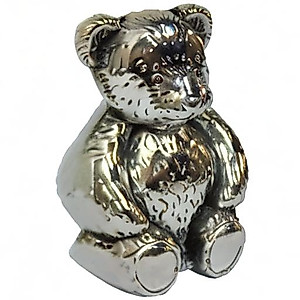 Burden Bear Zinc Pocket Charm w/Story Card by Ganz