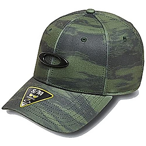 Oakley Men's Tincan Cap, Brush Tiger Camo Green, Large-X-Large
