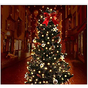 LED Christmas Tree Lights Outdoor/Indoor,Fairy Lights with 8 Lighting Modes,Warm White Twinkle Lights for Garden,String Lights for Bedroom,Led Light Strips,Halloween Lights Outdoor (100 LEDs)