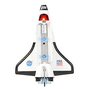 Aeromax Pull Back Space Shuttle, Boxed Die Cast, White